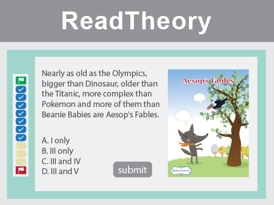Go eLearning - ReadTheory英文網上閱讀平台