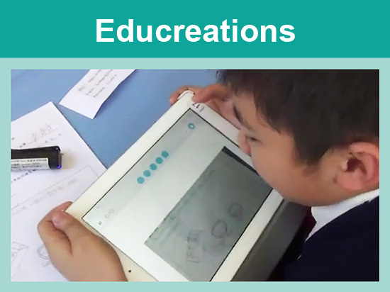 Go eLearning - Educreations：錄製數學解題過程