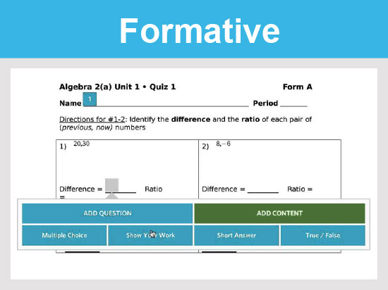 Go eLearning - Formative助製作電子工作紙
